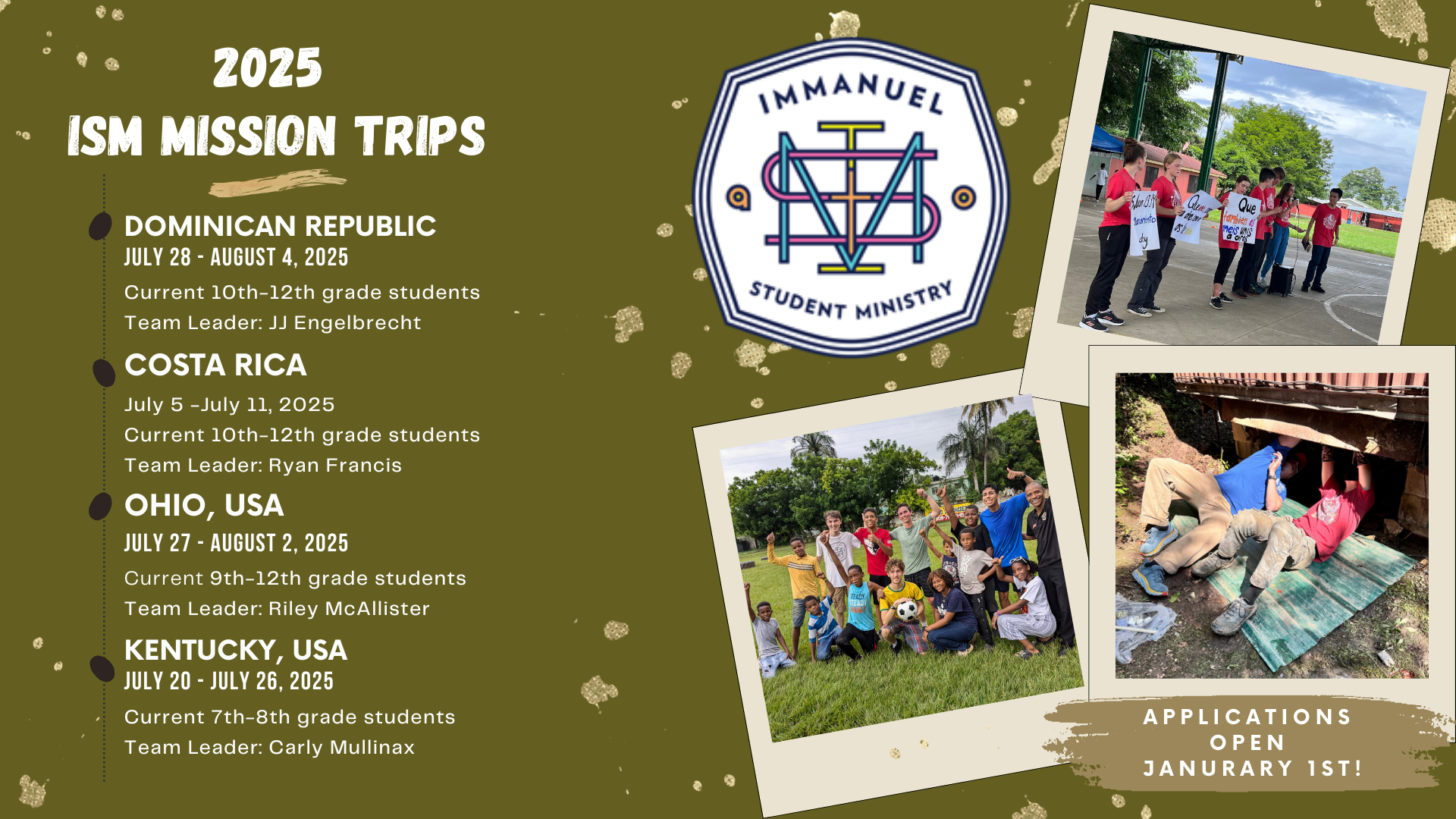 Short Term Missions | STOMP - Immanuel Bible Church